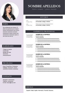 Curriculum Para Secretaria - Modelos De CV