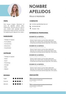 Ejemplos De Resume - Modelos De CV